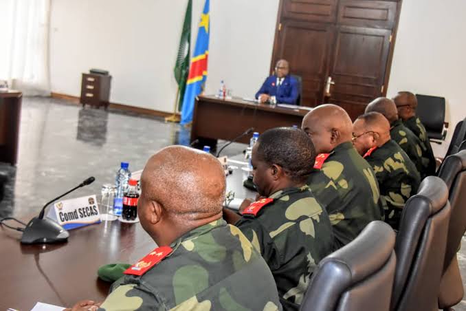 RDC/Nominations au sein de l’armée : Voici la liste complète des ...