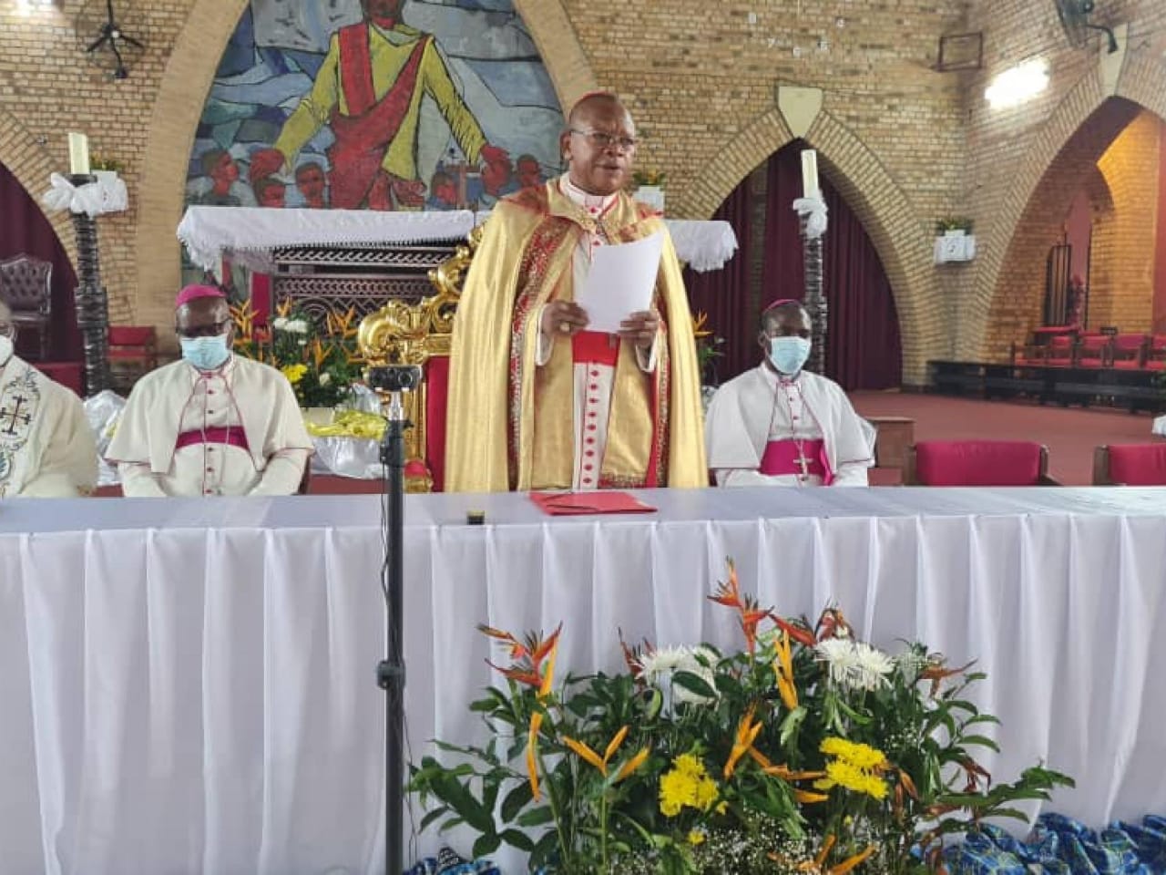 RDC : le cardinal Fridolin Ambongo Besungu réitère son appel à la ...